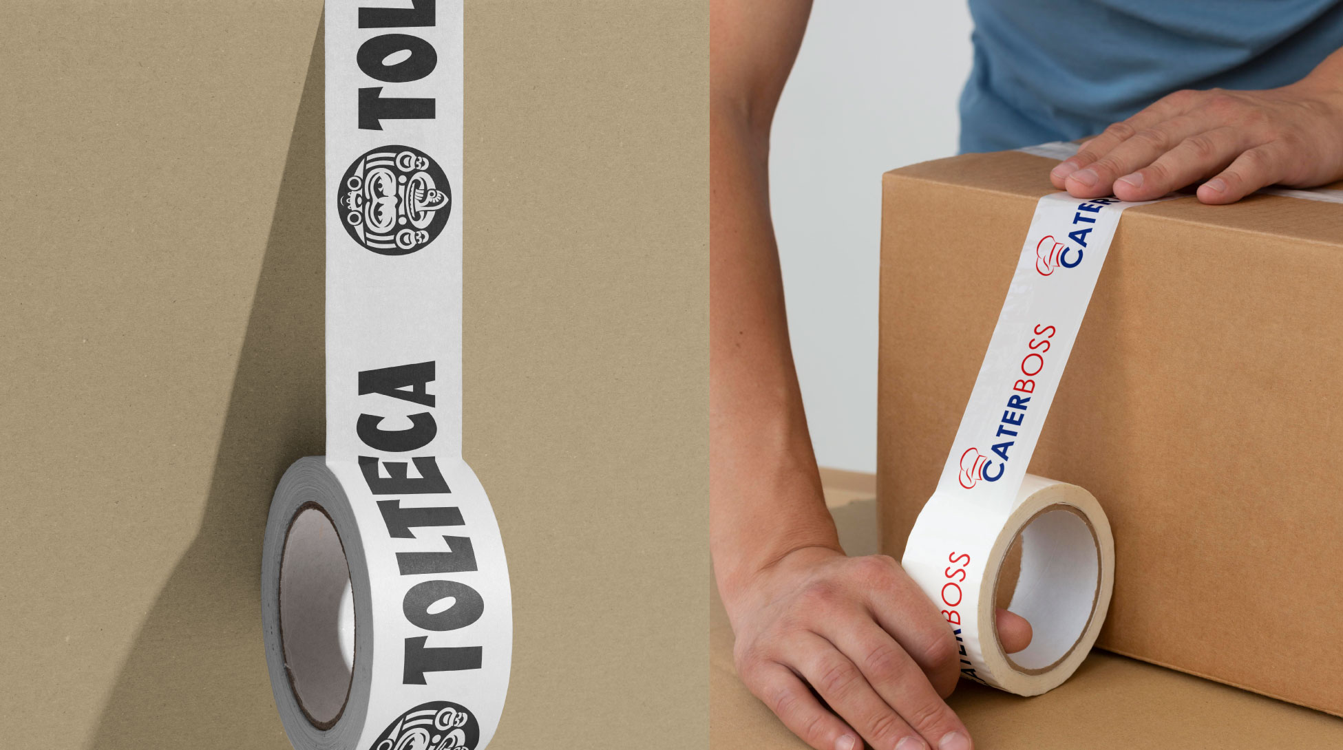 Custom Packaging Tape – Polypropylene, Paper & PVC | Brandpack